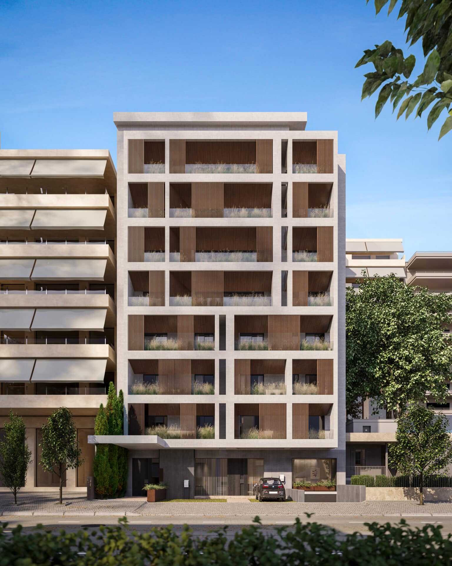 Residential building Neo Psychiko: rethinking urban living