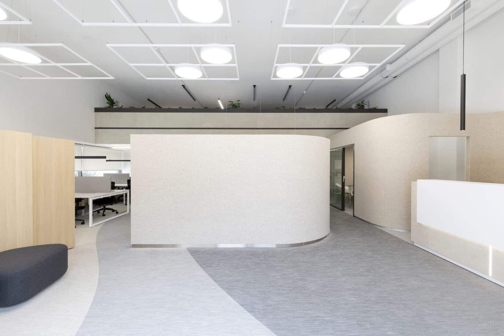 Modern office interior design: flexible and functional